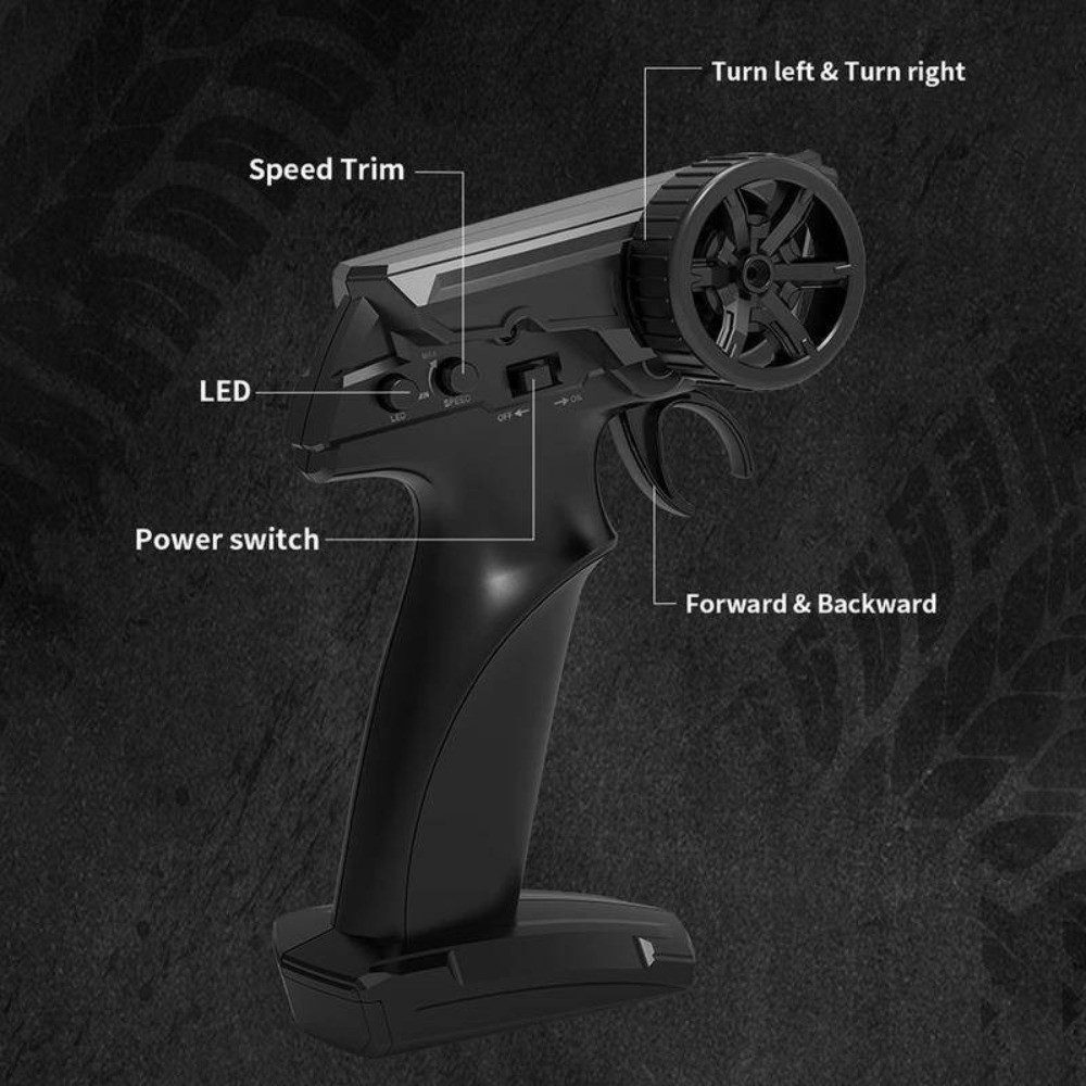 Cool 1:24 AE86 RC Drift Car 2.4G Radio 4WD Remote Control Racing Car ...