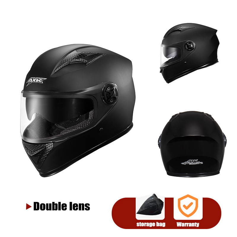 AXK Motorcycle Helmet Full Face Dual Visor Provide after-sales ...