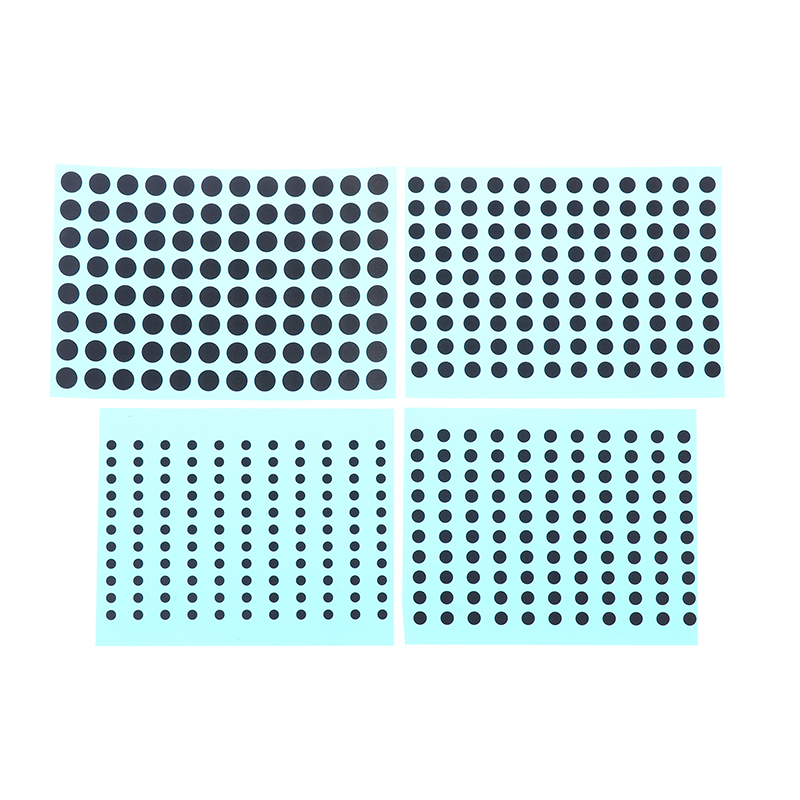 Diameter 3/4/5/6 MM 4 Sizes Black Conductive Rubber Pads Keypad Repair ...