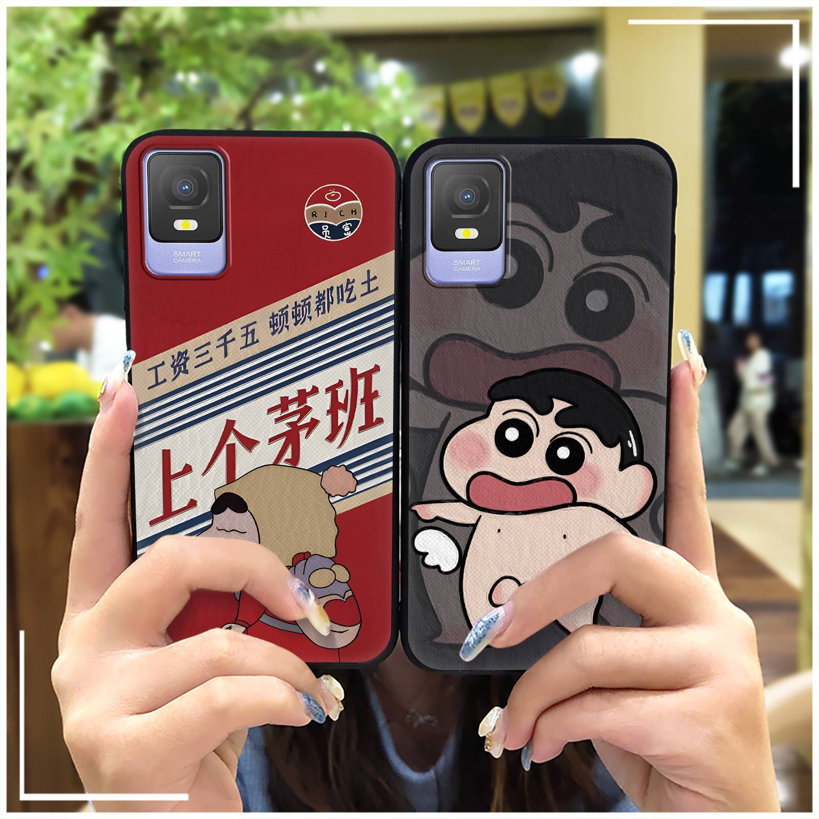 Full wrap Protective Phone Case For TCL 403 Cute Shockproof TPU Fashion ...