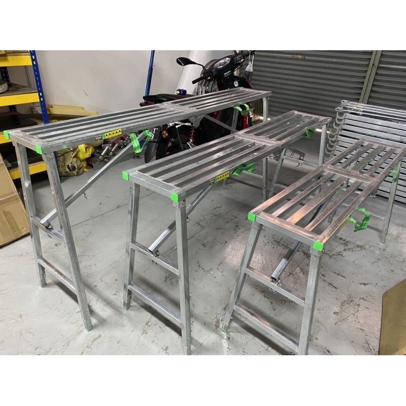 Aluminium Scaffolding Staging / Ladder / Tangga kecil / Staging Kecil ...