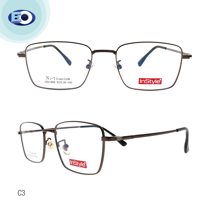 EO Instyle IN21009 Frame with Multicoated Lens / Non-graded Eyeglasses ...