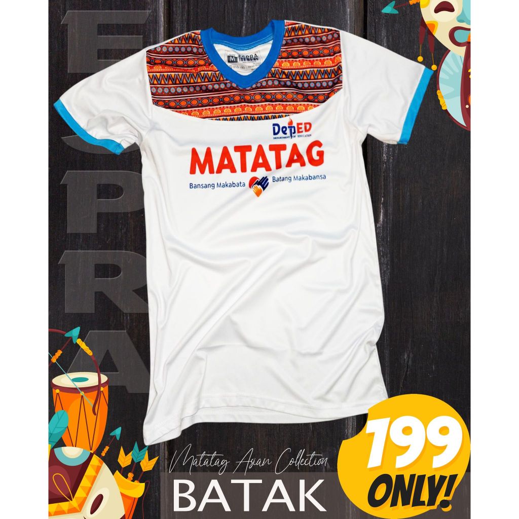 Full Sublimation Shirt DepEd Matatag Uniforms Teachers Day T-shirt ...