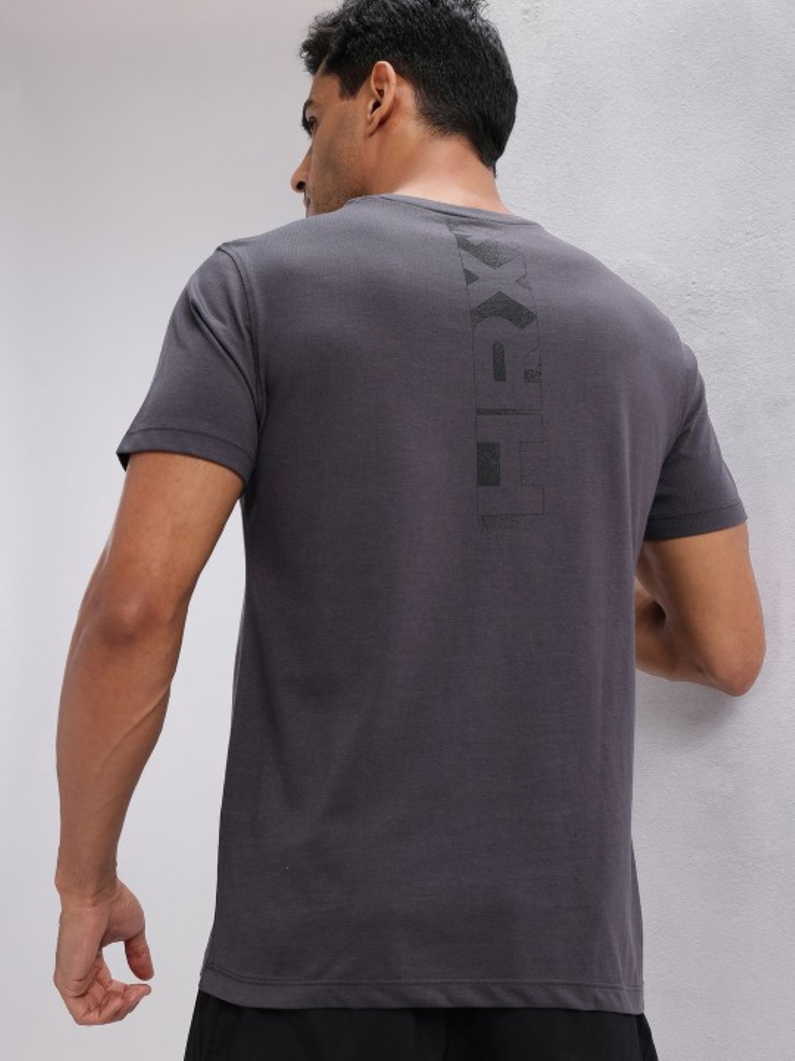 HRX By Hrithik Roshan Brand Logo Printed Training T-shirt For Men ...