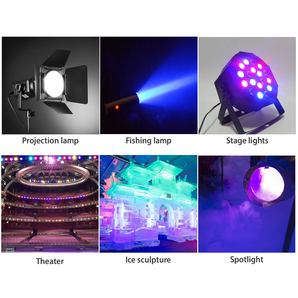 【TopazTrove】Hontiey RGB High Power LED bulbs Red Green Blue 3 10 20 50 ...