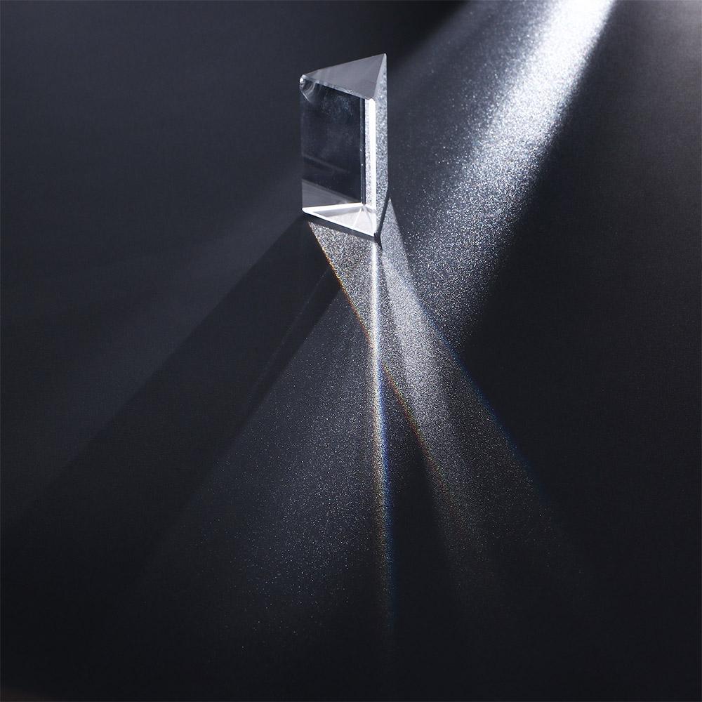 Teaching Light Spectrum Optical Glass Glass Triangular Prism Optical ...