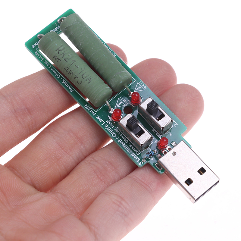 【FurryNest】USB Dc Electronic Load Tester With Switch 5V 1A 2A 3A | Daraz.lk