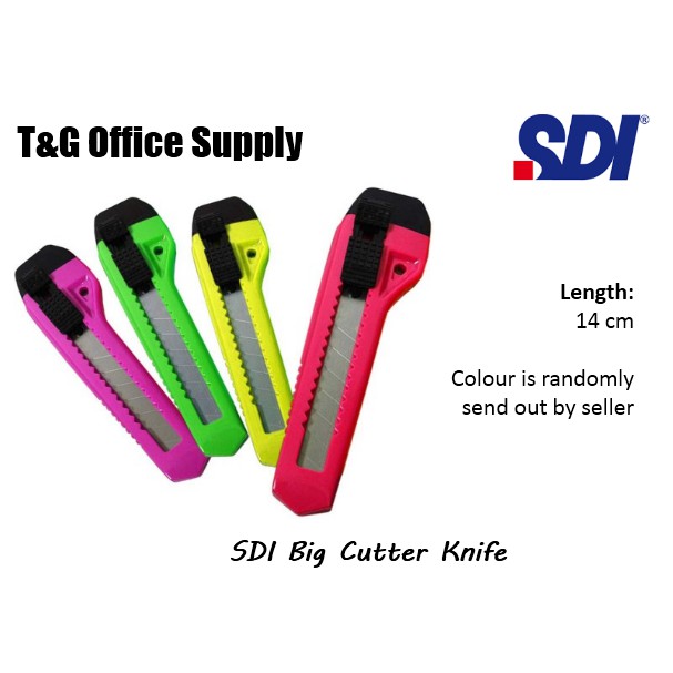 SDI 0426A Big Cutter Knife / Paper Cutter / Pen Knife | Lazada