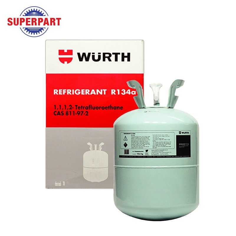 น้ำยาแอร์ WURTH R134A ของแท้ (13.6KG) | Lazada.co.th