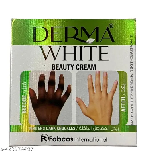 DERMA White Beauty Whitening Cream Der2 Whitens Dark Knuckles, Knee ...