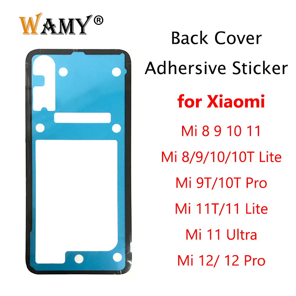 【tasselelf mall】New Back Battery Cover Door Sticker Adhesive Glue Tape ...