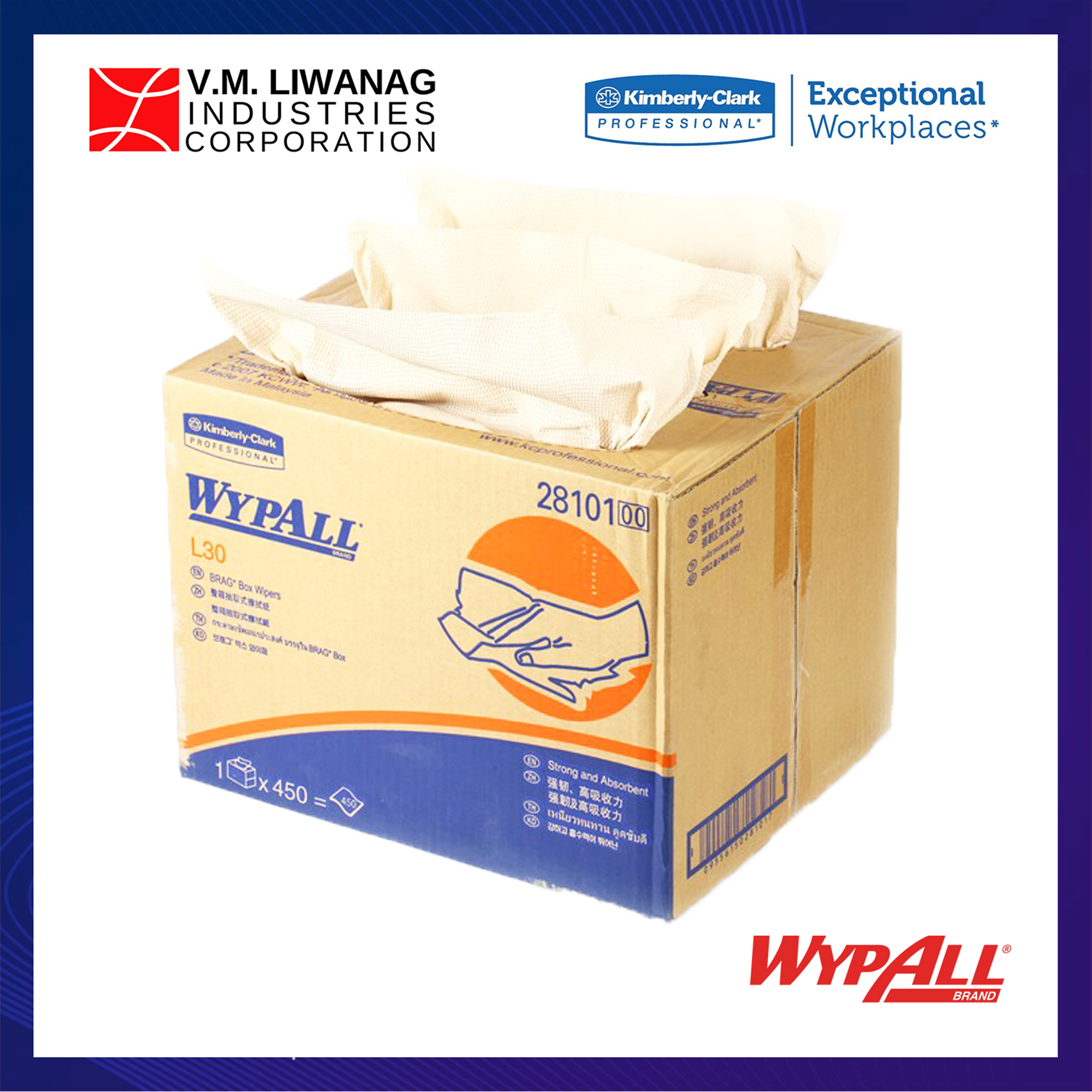 WYPALL L30 Wipers 450 Sheets | Lazada PH