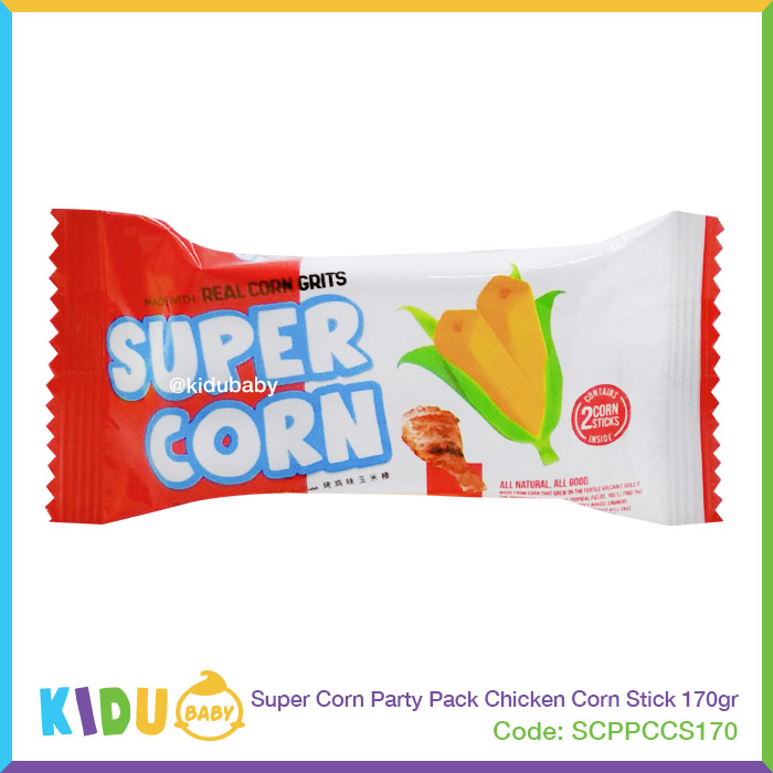 Super Corn Party Pack Chicken Corn Stick Cemilan Snack Cemilan Sehat ...