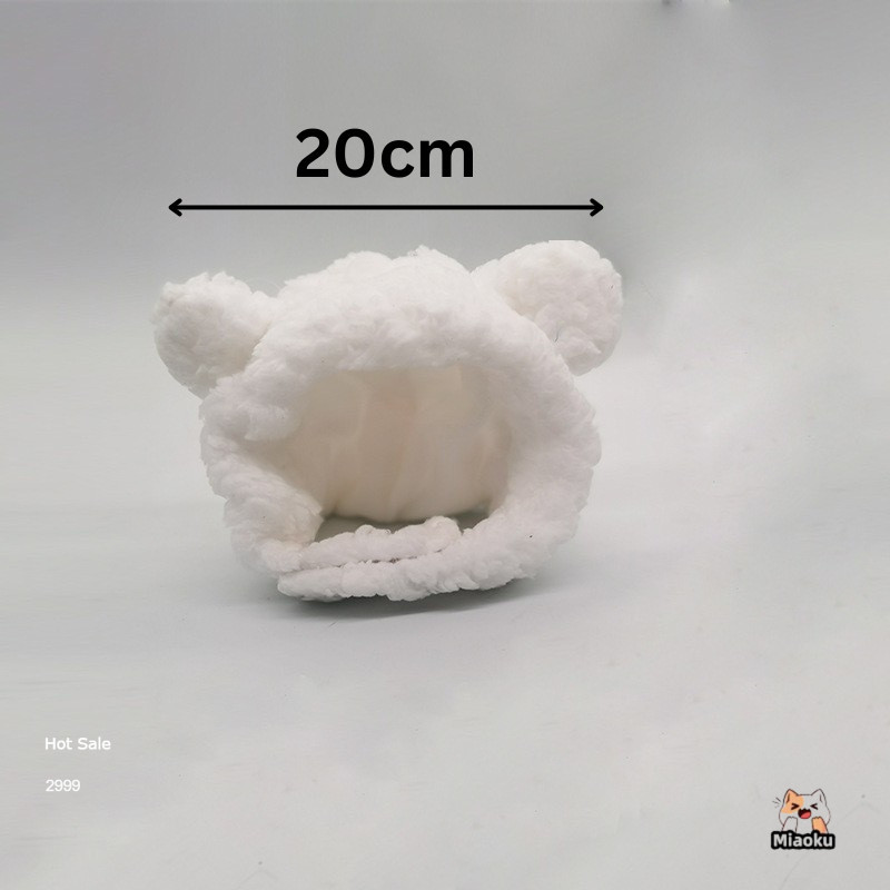 Miaoku Topi Kucing Comel Topi Kucing Panda / Cute Cat Hat Panda Cat Hat ...