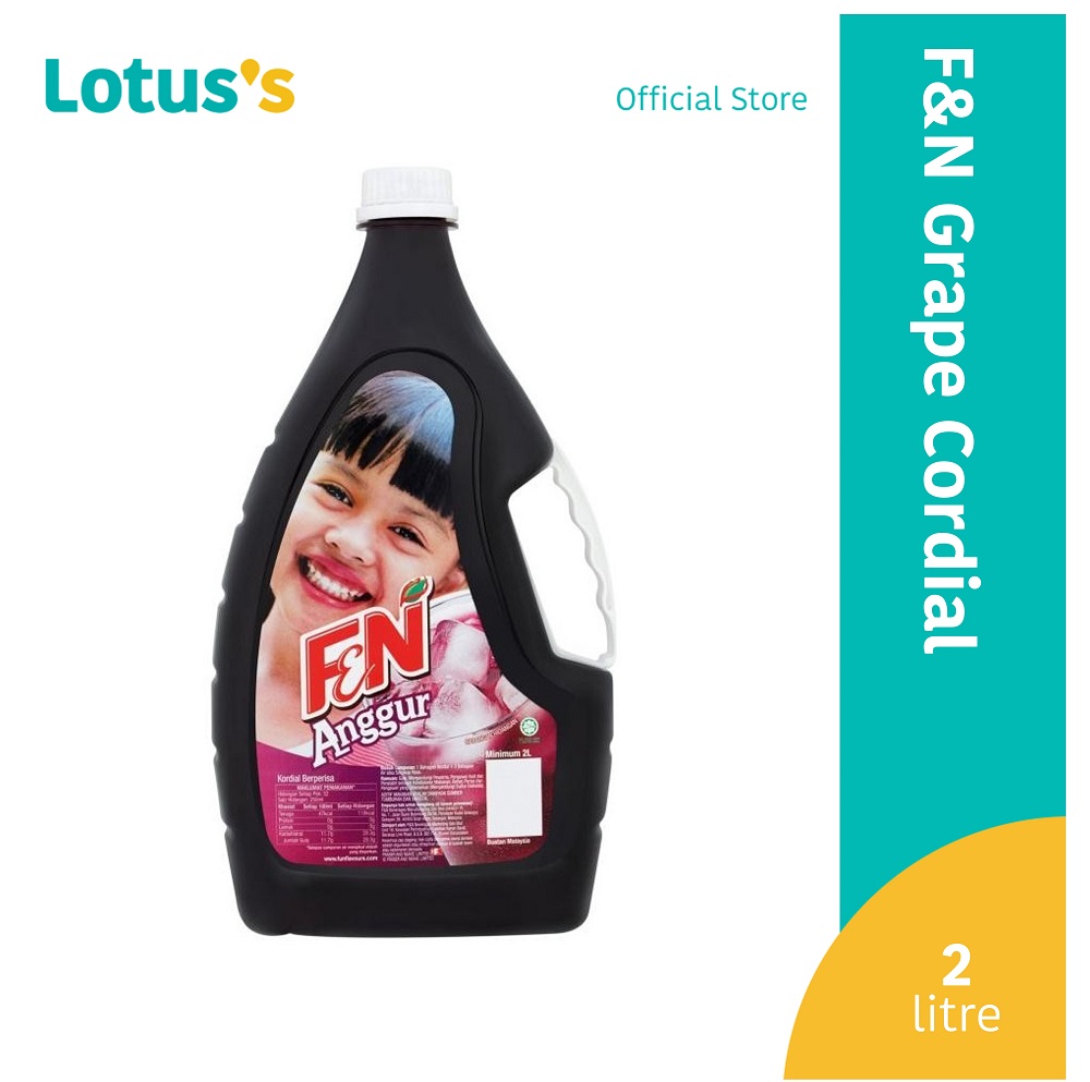 FN GRAPE CORDIAL 2L | Lazada
