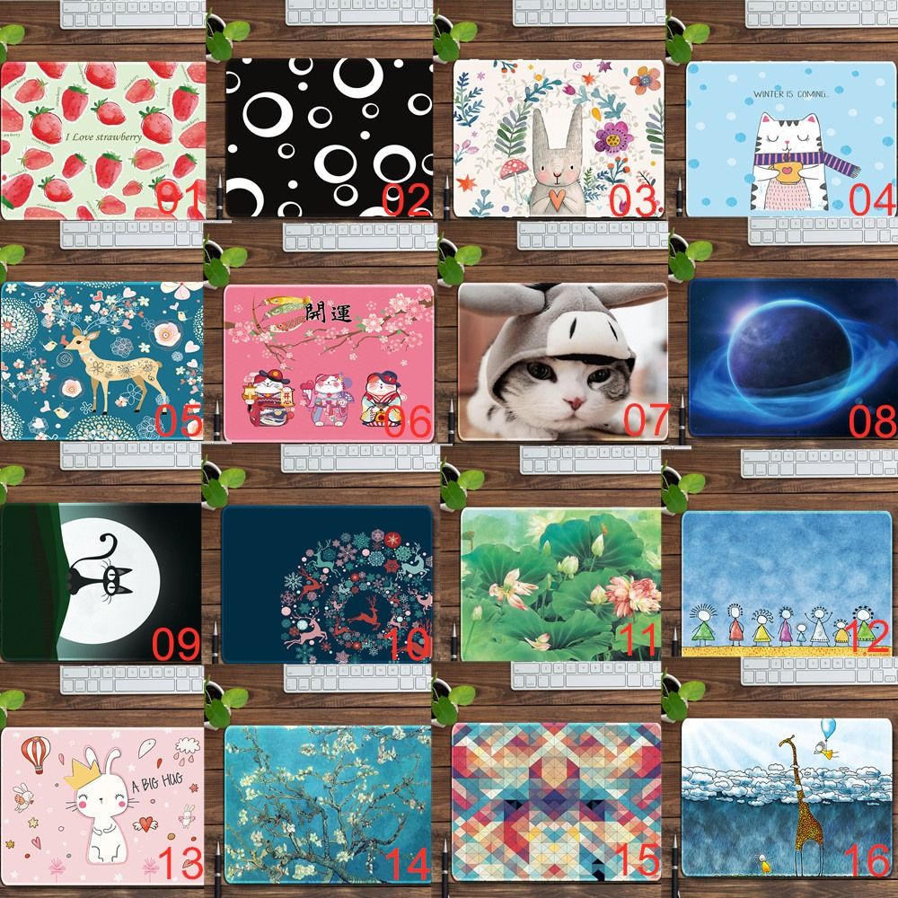 Office Laptop Almond Blossom Van Gogh Oil Painting Style Mice Mat ...