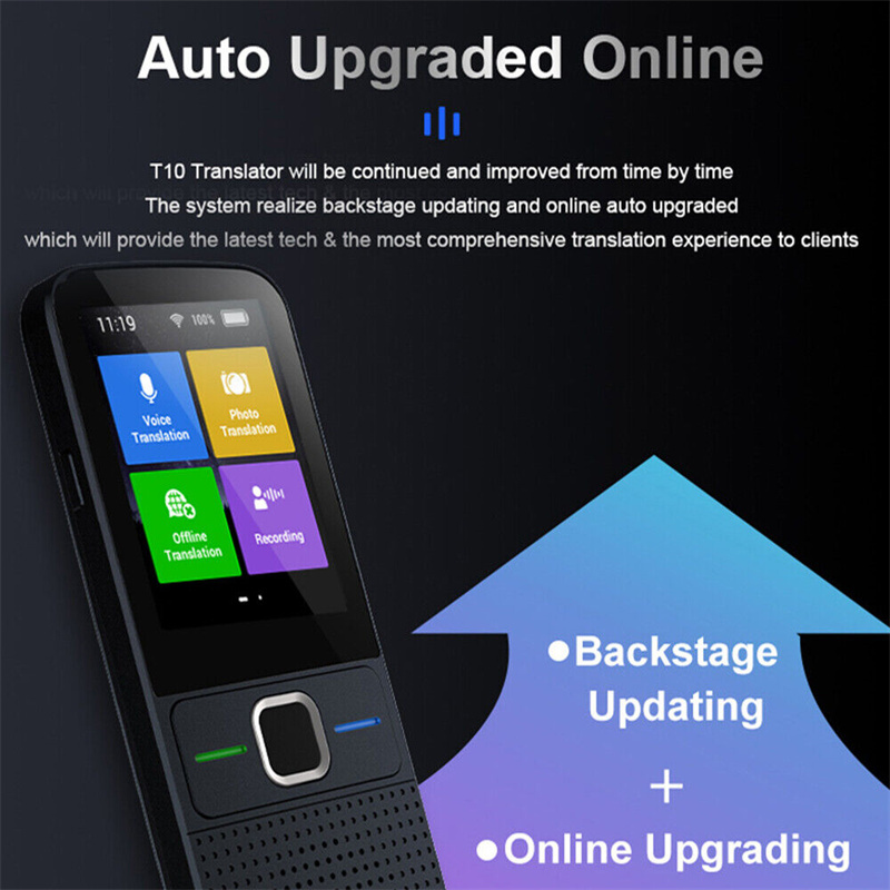 T10 137 Language Translator Smart Translator T10 Offline Translator Real-time Language ...