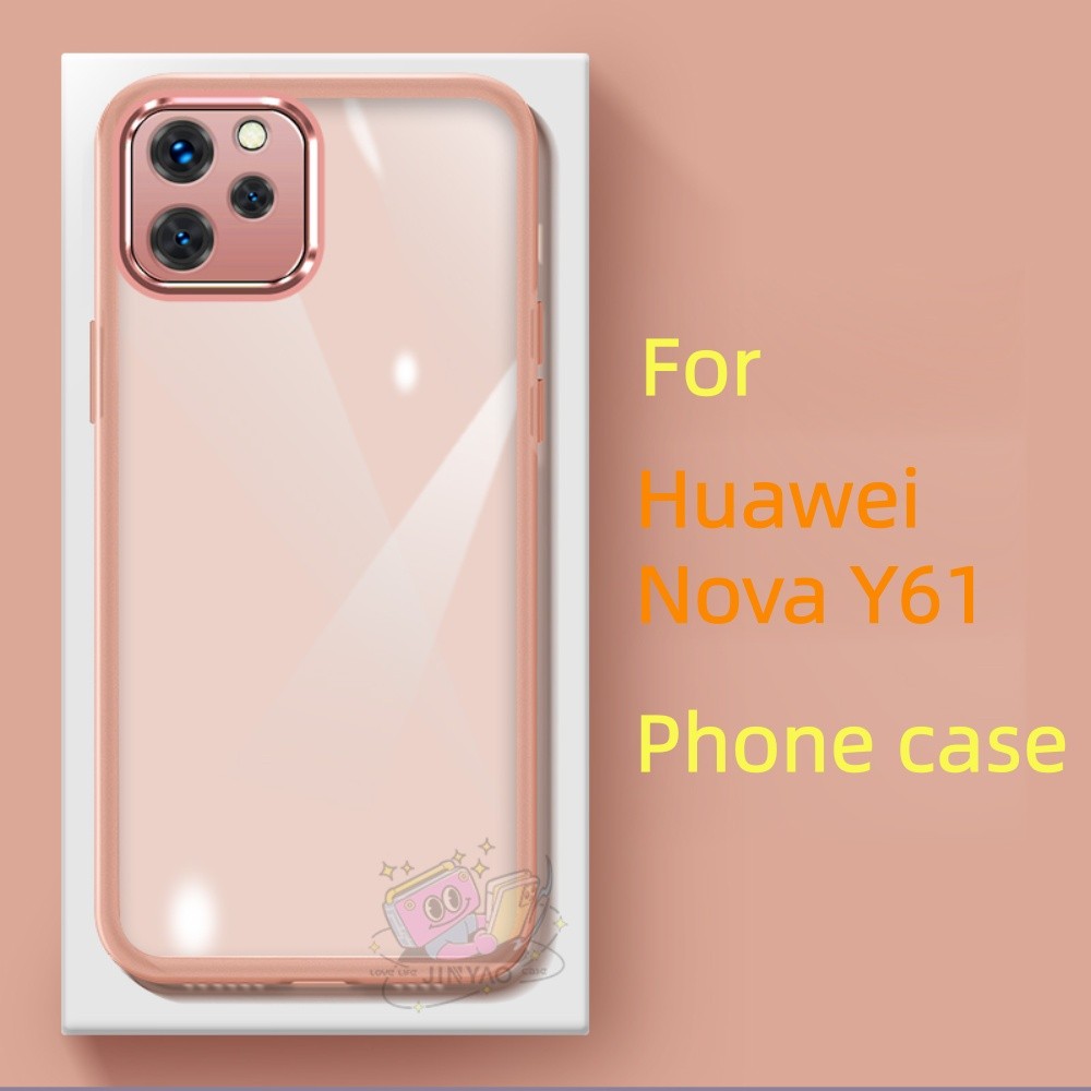 【Art Style】For Huawei Nova Y61 Phone case transparent Lens protector ...