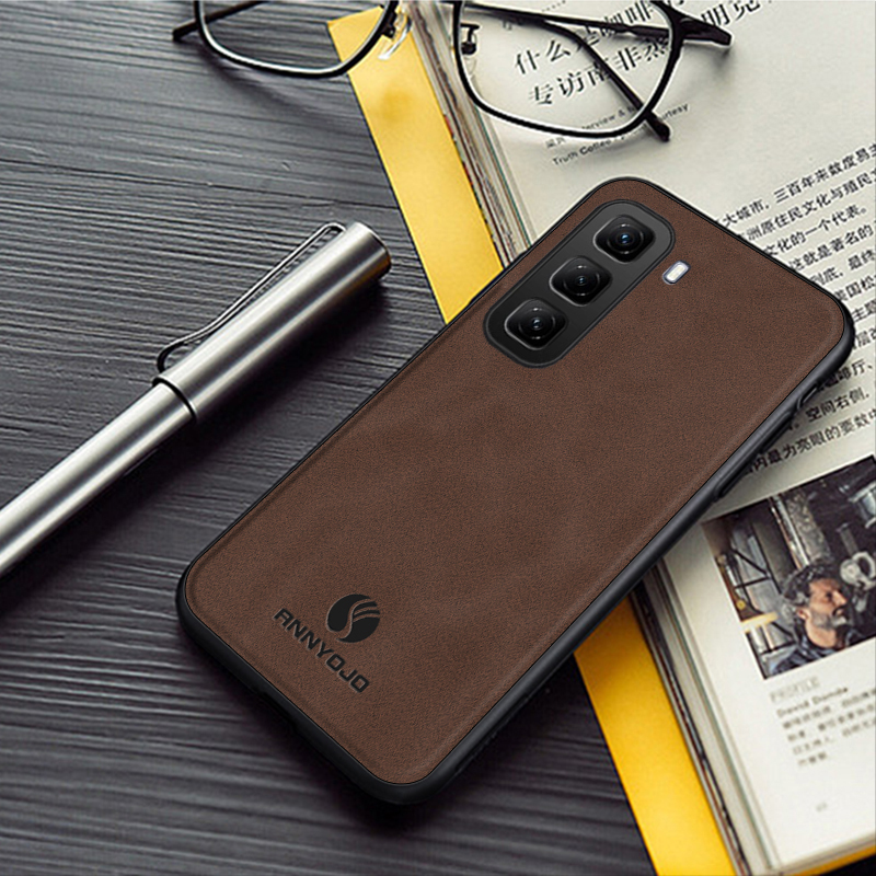 Phone cover infinix Hot 60Pro Back case Fashionable Magnetic Sheepskin ...