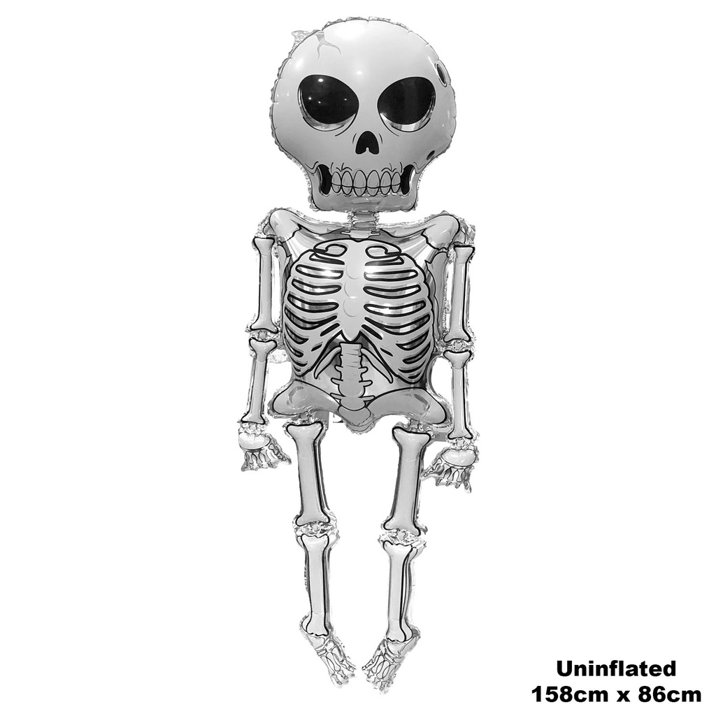 Life Size Halloween Skeleton Balloon Party Balloons 1201xx | Lazada PH