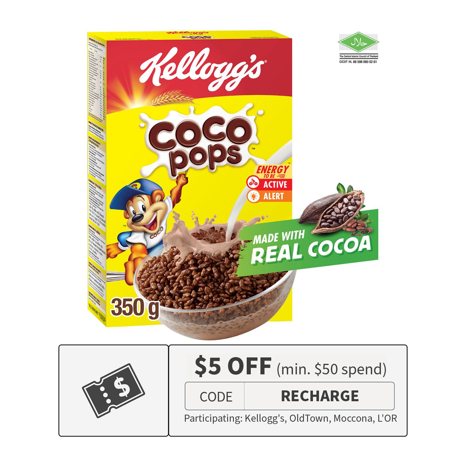 Kellogg's Coco Pops Kids Cereal 350g | Lazada Singapore