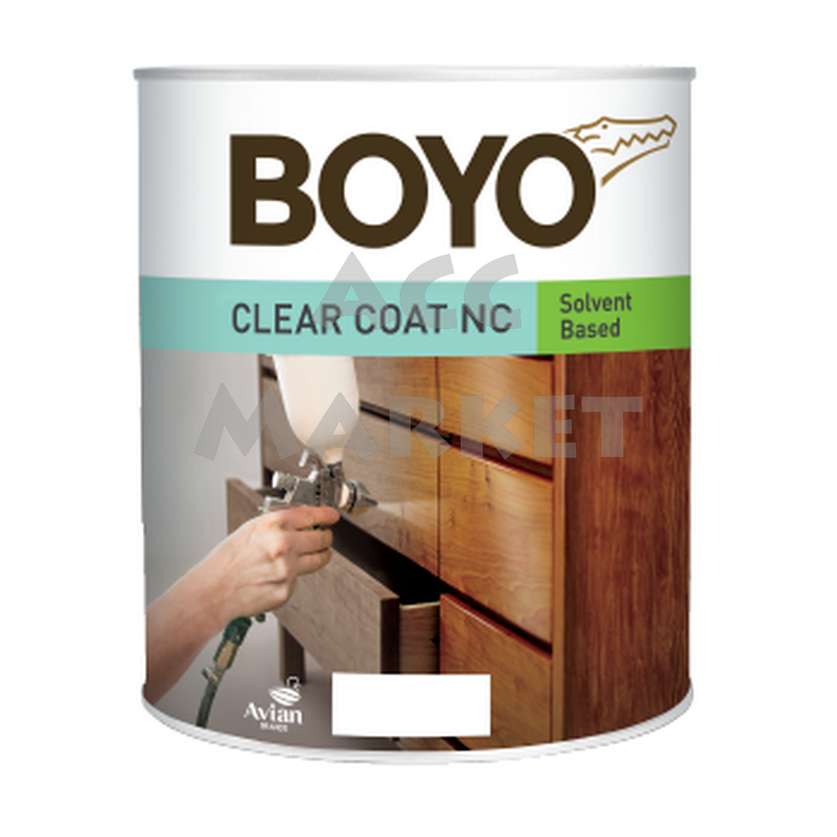 Cat Pernis Kayu Boyo Vernis Clear Coat Pintu Mebel | Lazada Indonesia
