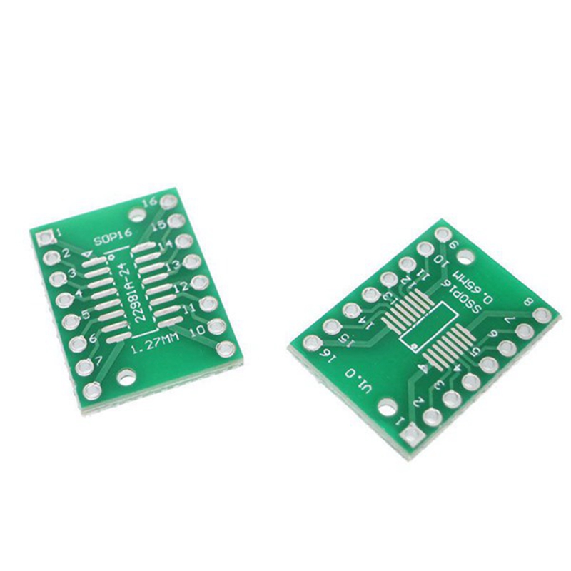 35Pcs PCB Board Kit SMD Turn to DIP SOP MSOP SSOP TSSOP SOT23 8 10 14 ...