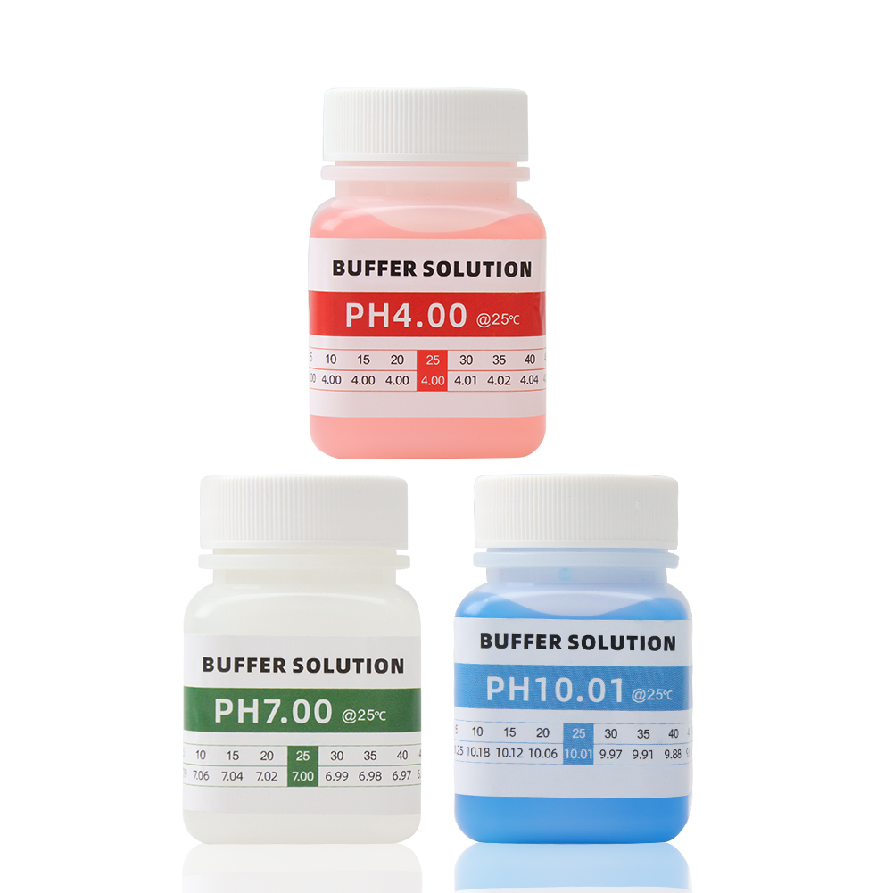 50ml 4.00/7.00/10.01 Ph Calibration Buffer Liquid Kit 222mv Orp Tester ...