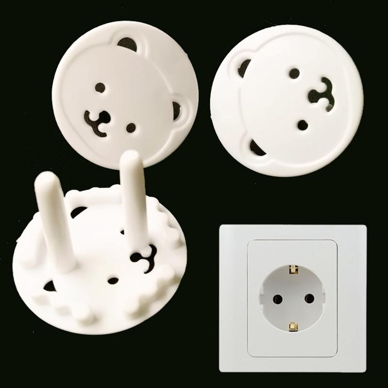 【LuxeGlow】6/10 Pcs Socket Protection Security Child Electric Socket ...