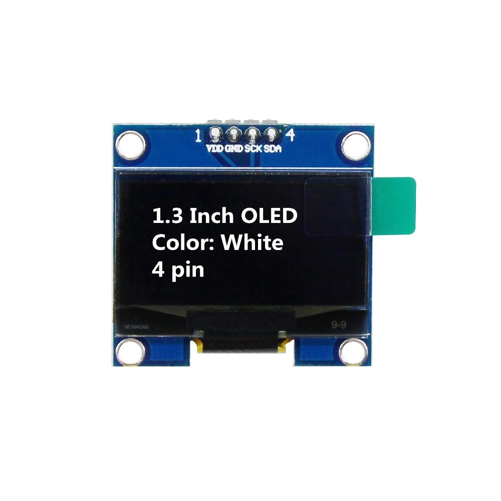 OLED 1.3 Inch Display Module 128x64 I2C Communicate 4pin Ssd1106 Blue Text Color | Daraz.pk