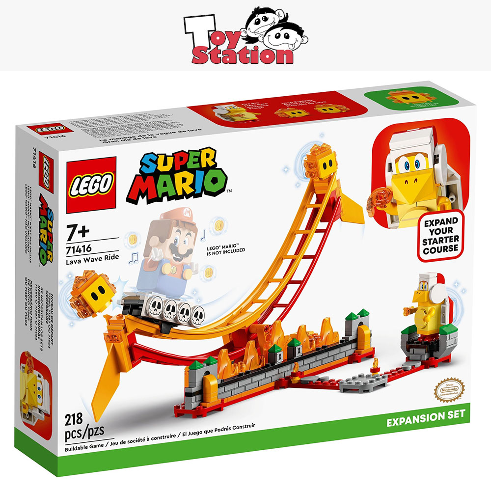 LEGO Super Mario 71416 Lava Wave Ride Expansion Set | Lazada Singapore
