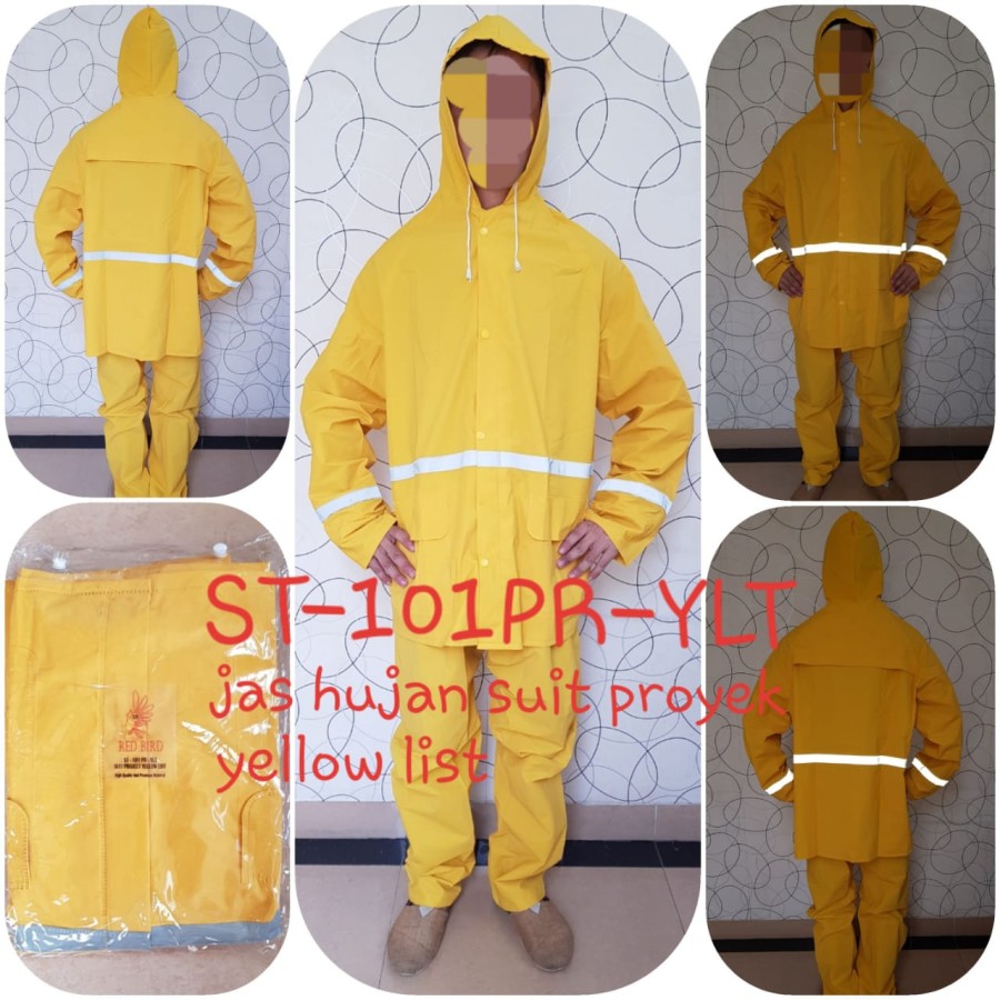 Jas Hujan RED BIRD Jas Hujan Proyek Kuning Jas Hujan Security Jas Hujan ...
