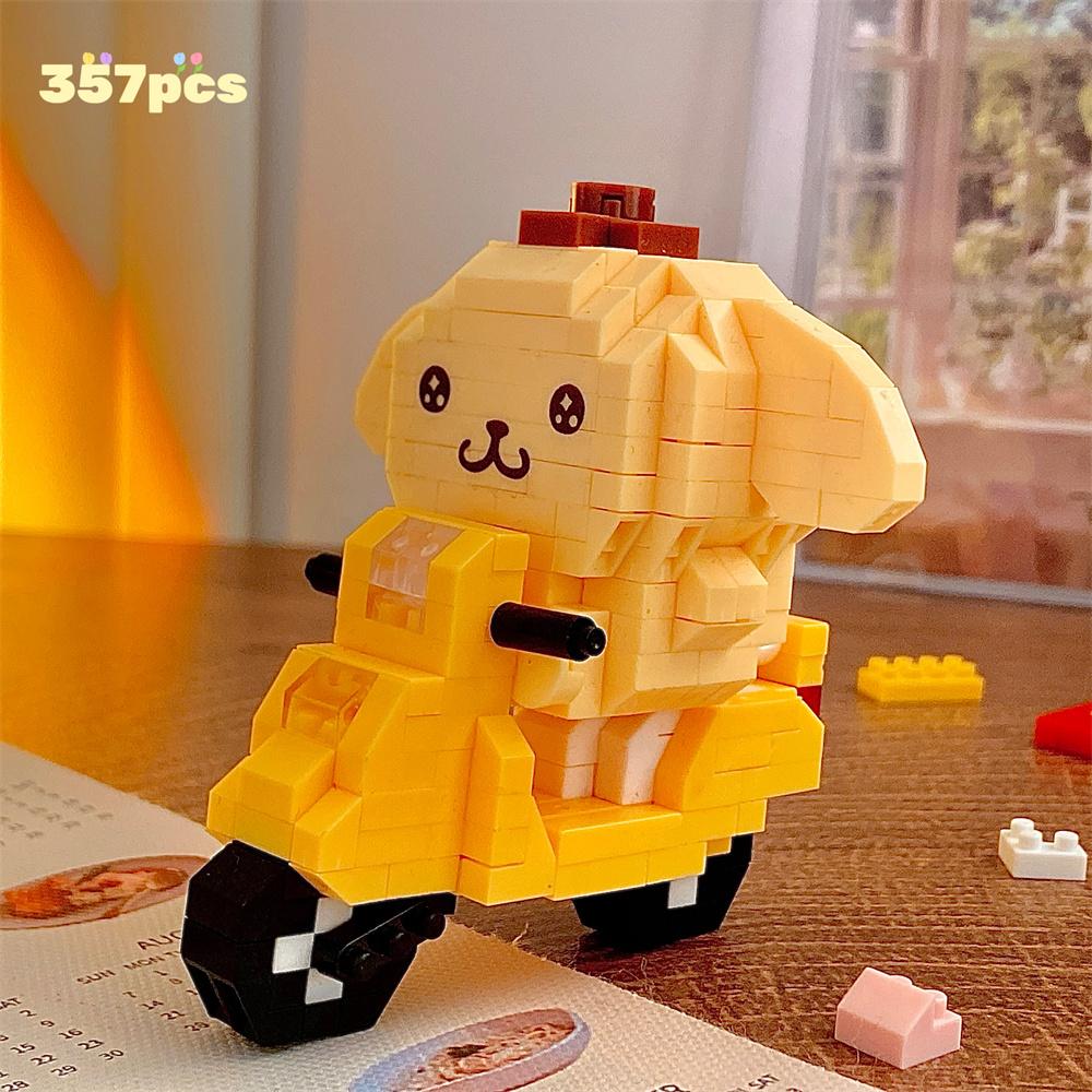 Bri-Brick Toys Sanrio Family Bricks Block 3D Minifigures Cute Cartoon ...