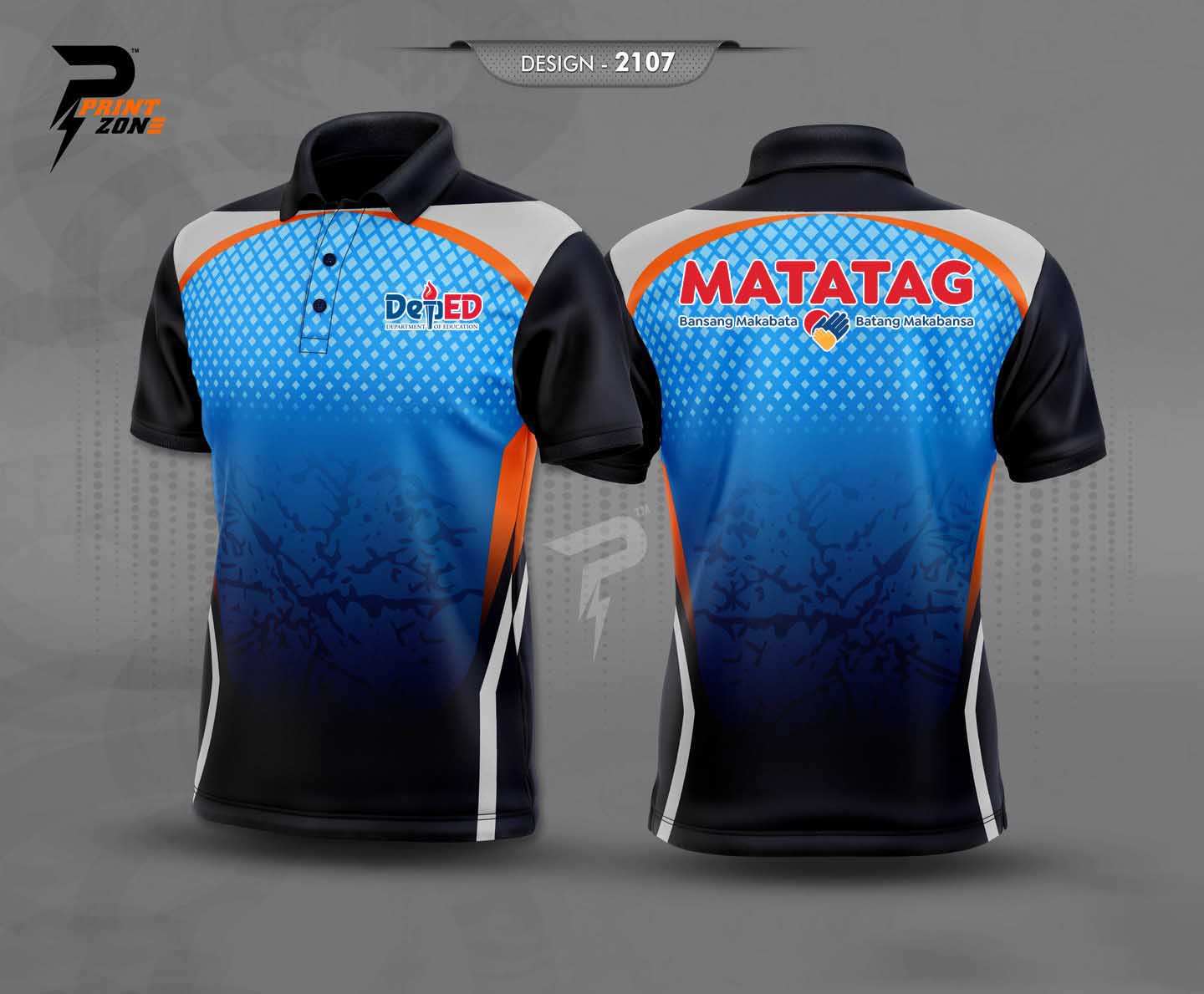 DEPED MATATAG POLO SHIRT UNIFORM FULL SUBLIMATION POLO FOR WOMEN AND ...