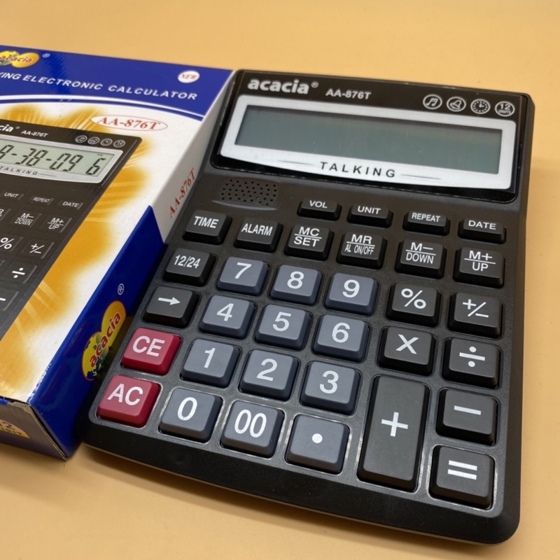 AA-876T Acacia 12 Digit Talking Electronic Calculator | Lazada PH