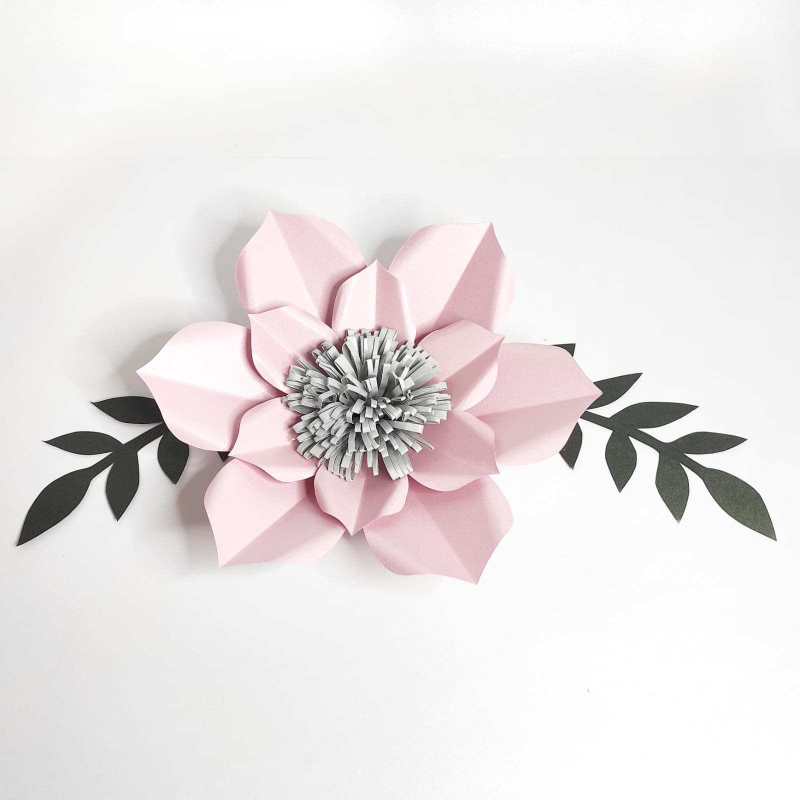 -+ 20 Cm bunga kertas Paper Flower satuan Backdrop Ukuran Kecil Order ...