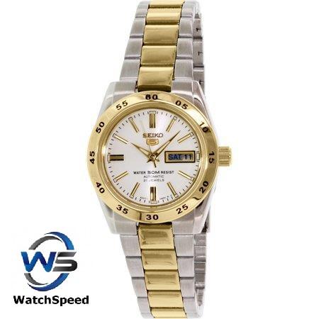 Seiko 5 SYMG42J1 SYMG42J SYMG42 Automatic Two-Tone Stainless Steel ...