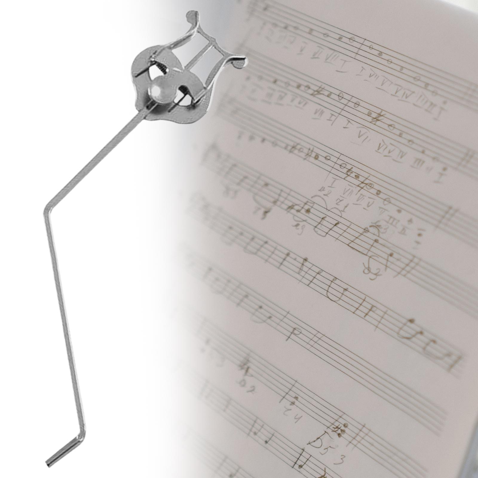 【New arrival】Sax Clamp On Clip Holder Lyre Tuba Marching Lyre Saxophone ...