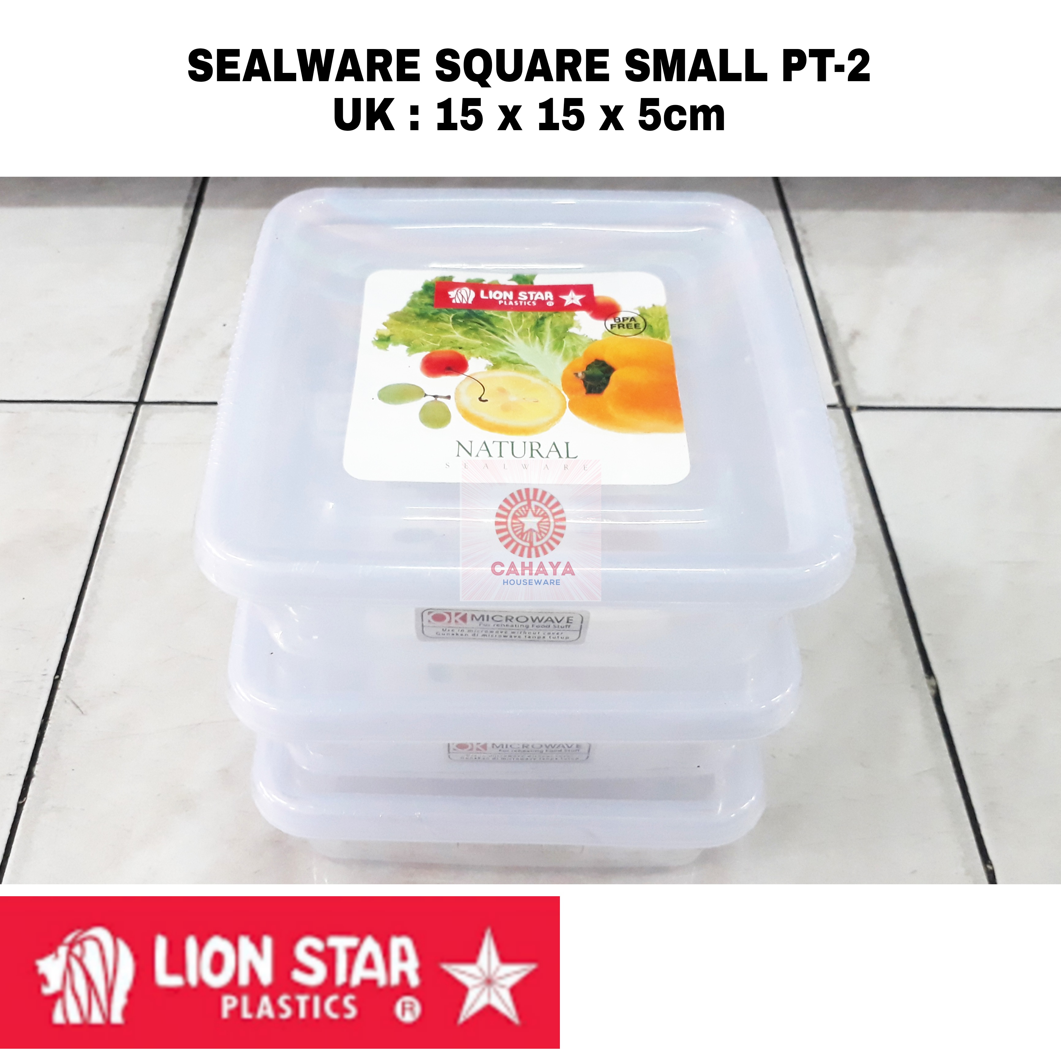 Natural Sealware B46 PT-2 LION STAR/ Tempat Gula BPA FREE/ Toples Gula ...