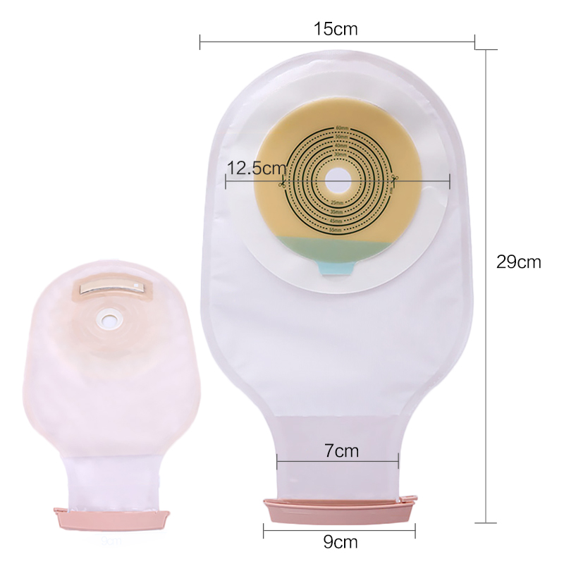 【VogueVista】Cofoe 10 PCS System Bag Stoma Care bags Cut-to Fit 20-60mm ...