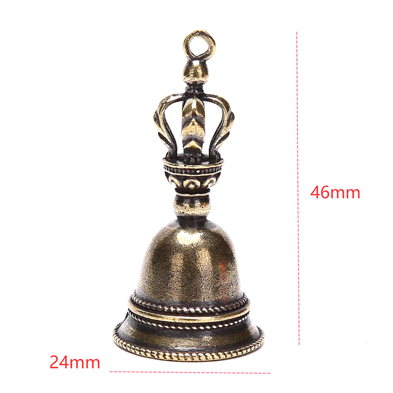 Brass Handicraft Magic Bell Wind Bell Tibetan Bronze Bell Keychain ...