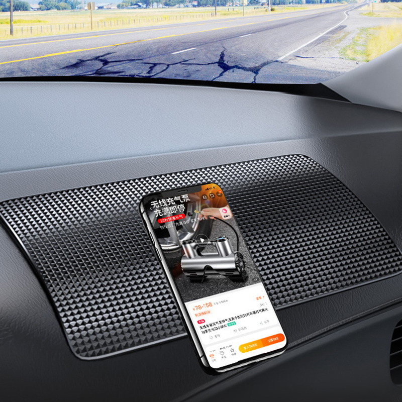 Car Dashboard Sticky Anti-Slip PVC Mat Non-Slip Sticky Gel Pad For ...