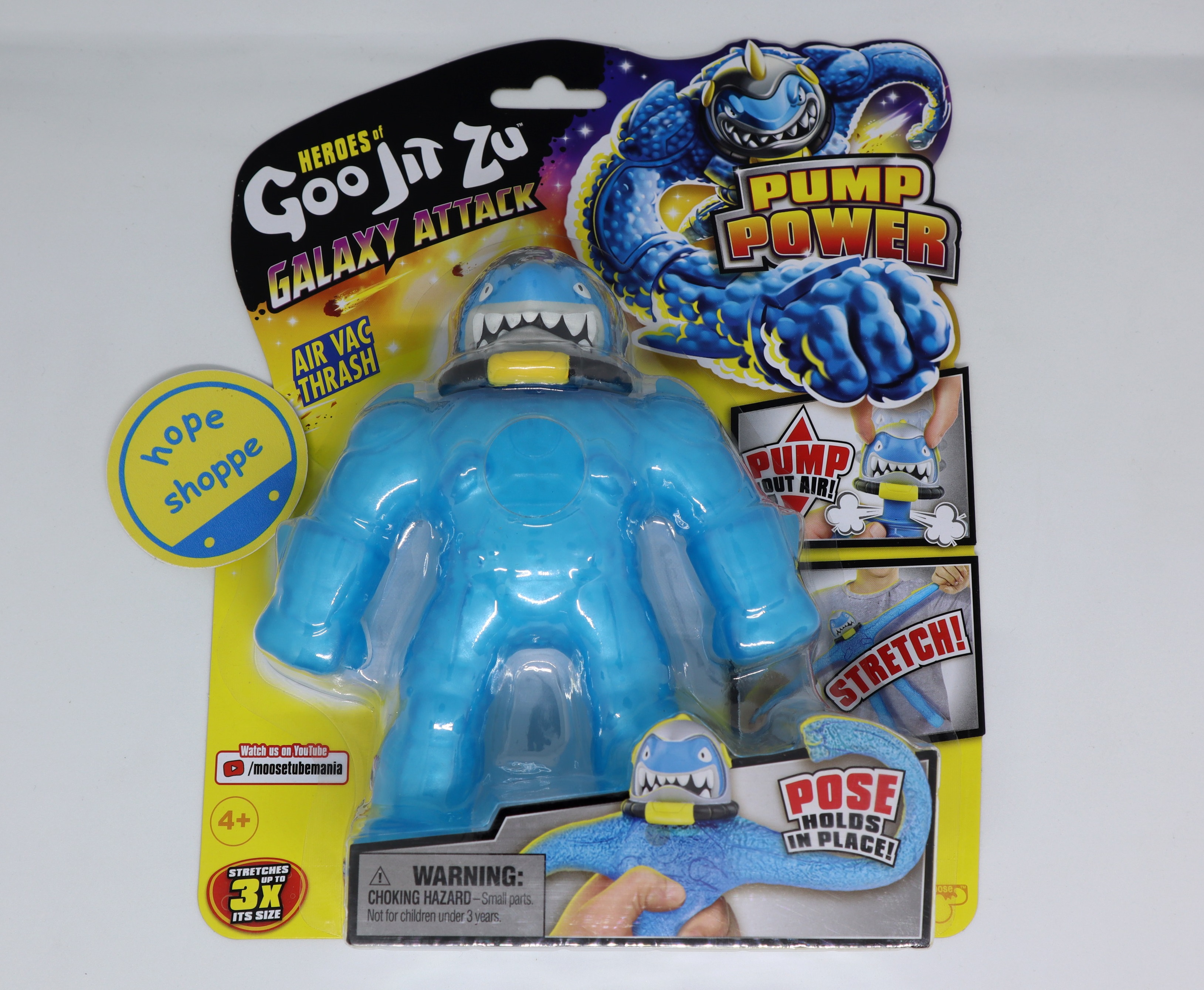 Heroes of Goo Jit Zu Galaxy Attack Pump Power Air Vac Thrash Original ...