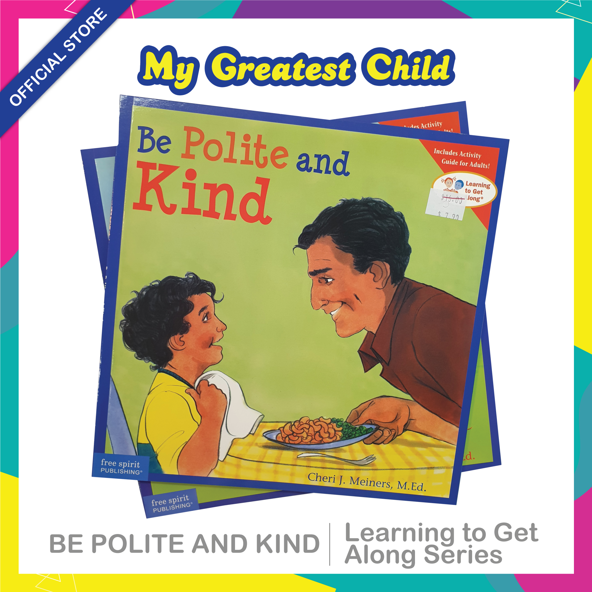 [Ready Stock] (Ages 4-8) 1pc Be Polite and Kind from Learning to Get ...