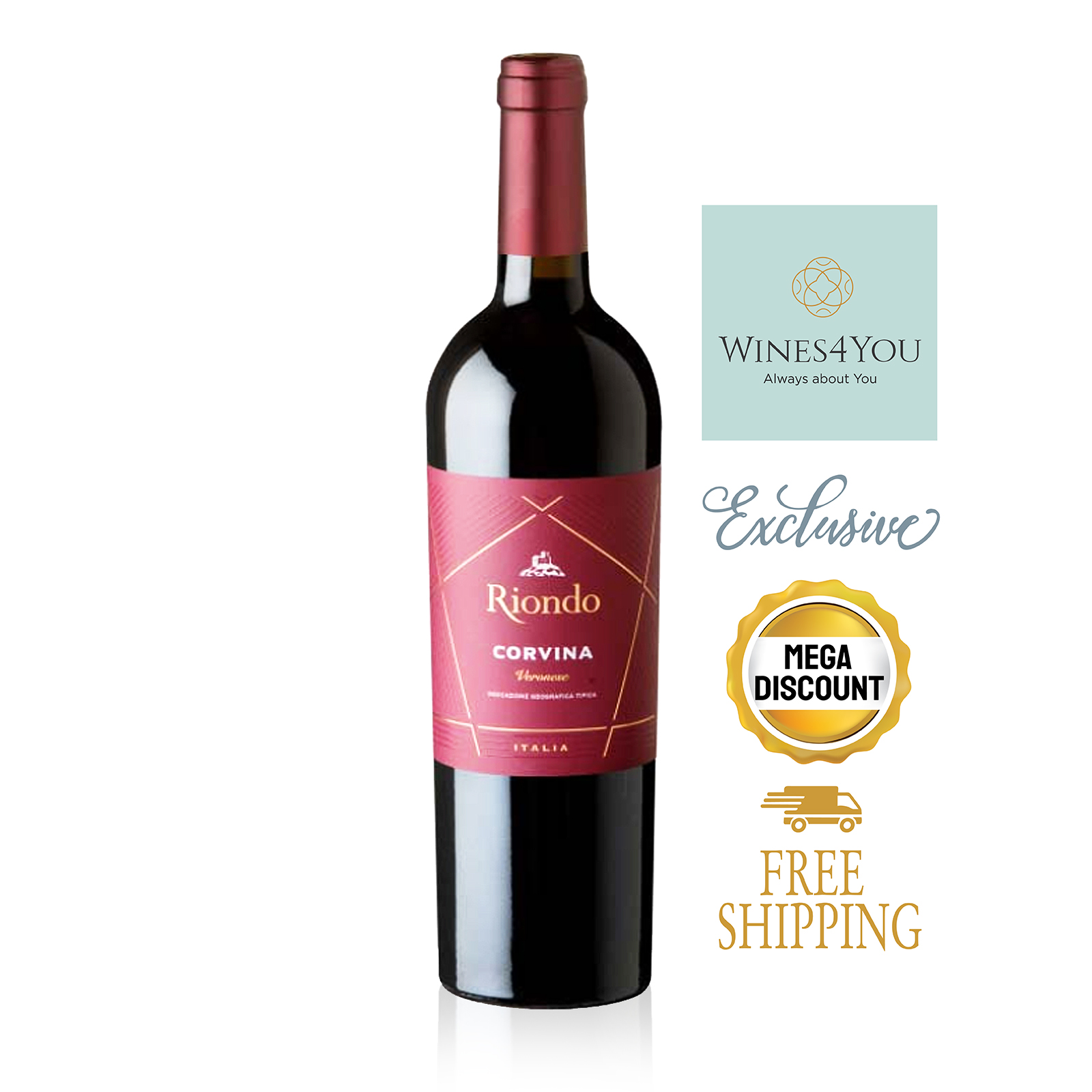 Riondo Corvina IGT Italy Red Wine 2020 | Lazada Singapore