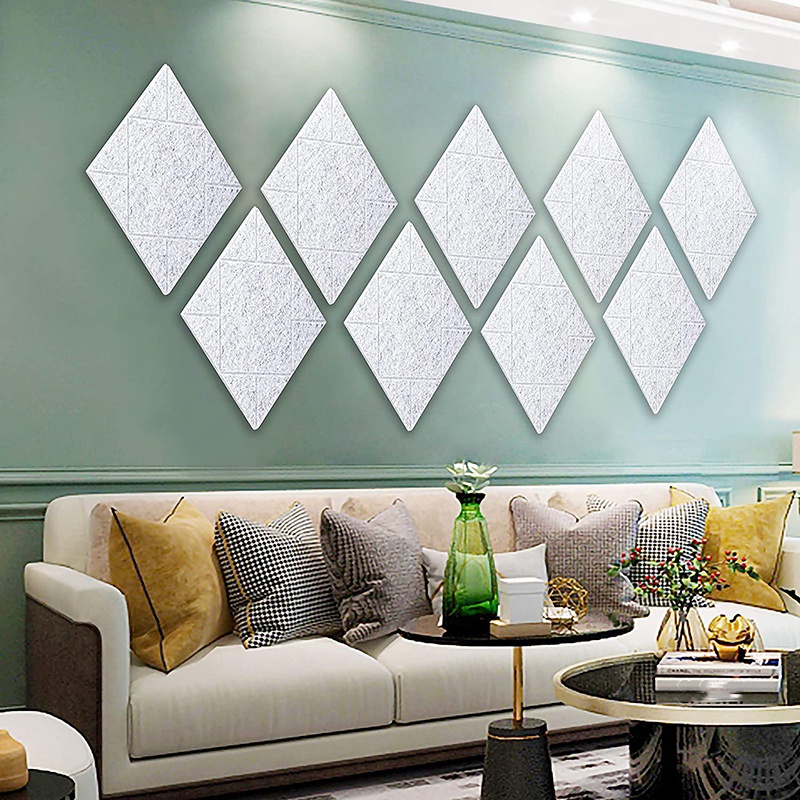 [Fairy 21] 12 Pack Acoustic Panels,Sound Proof Padding,Sound Absorbing ...