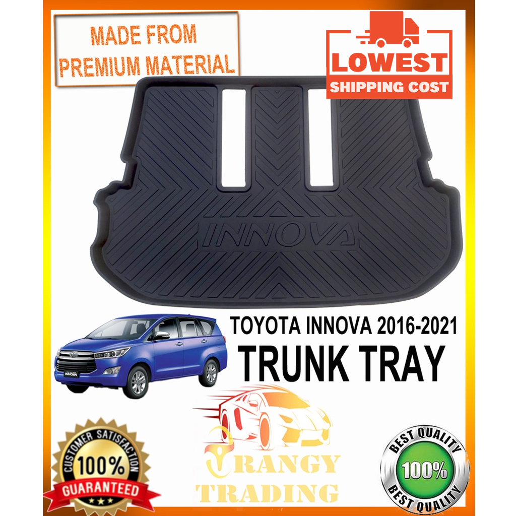 Toyota Innova 2004 to 2023 "INNOVA LOGO" OEM Cargo Trunk Tray 3 ...