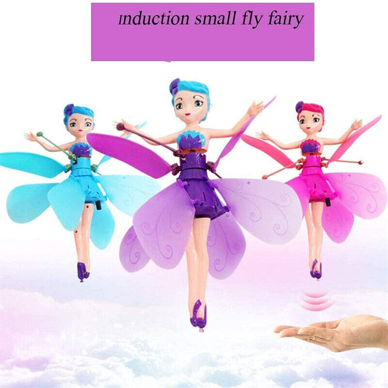 Magical Flying Fairy Toy Doll Hand Sensor Control USB Powered Magic Flying Fairy Sky Dancers ...