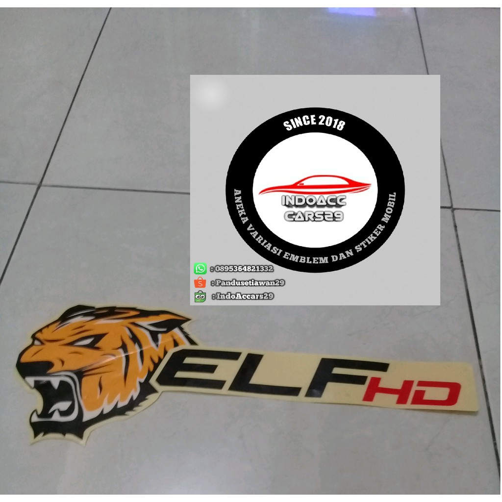 Striping MACAN Mobil Isuzu ELF HD Original | Lazada Indonesia
