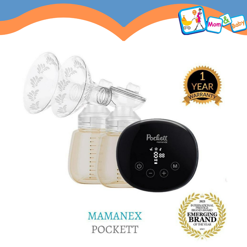 Mamanex Pockett Rechargeable Double Breast Pump | Lazada
